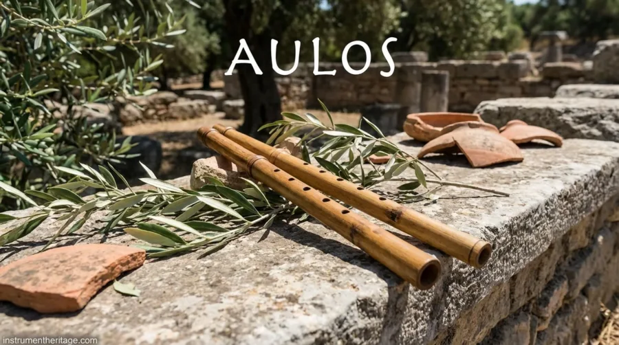 Aulos: The Double-Pipe of Ancient Greece - InstrumentHeritage.com