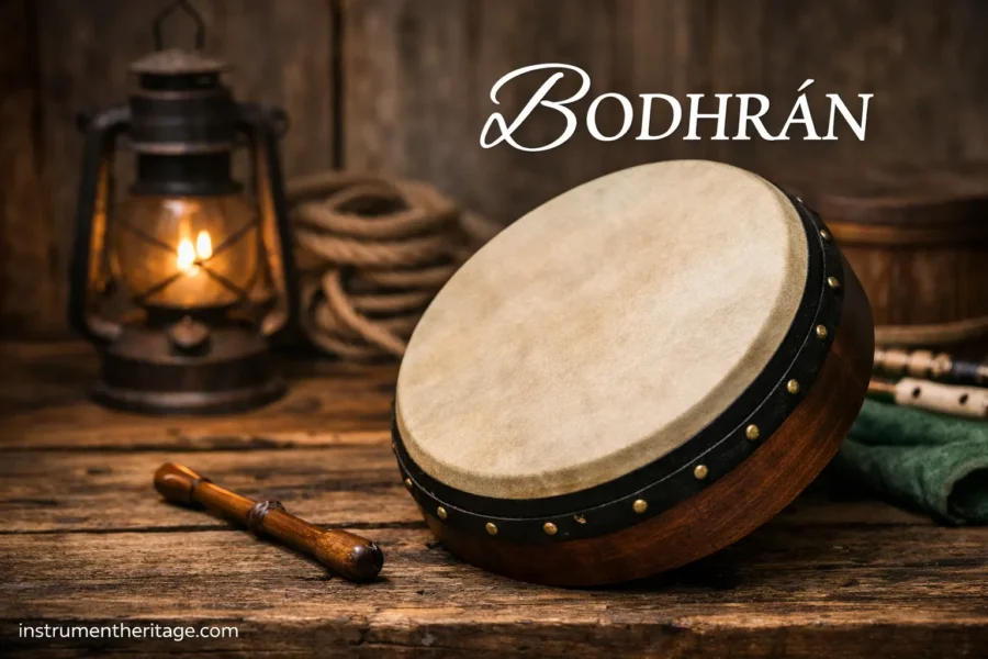 Bodhrán: The Heartbeat of Irish Traditional Music - InstrumentHeritage.com